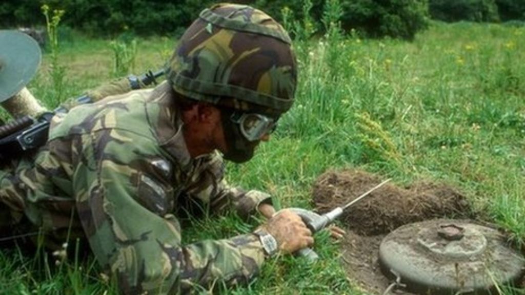 Ore finds out why there are more landmines - BBC Newsround