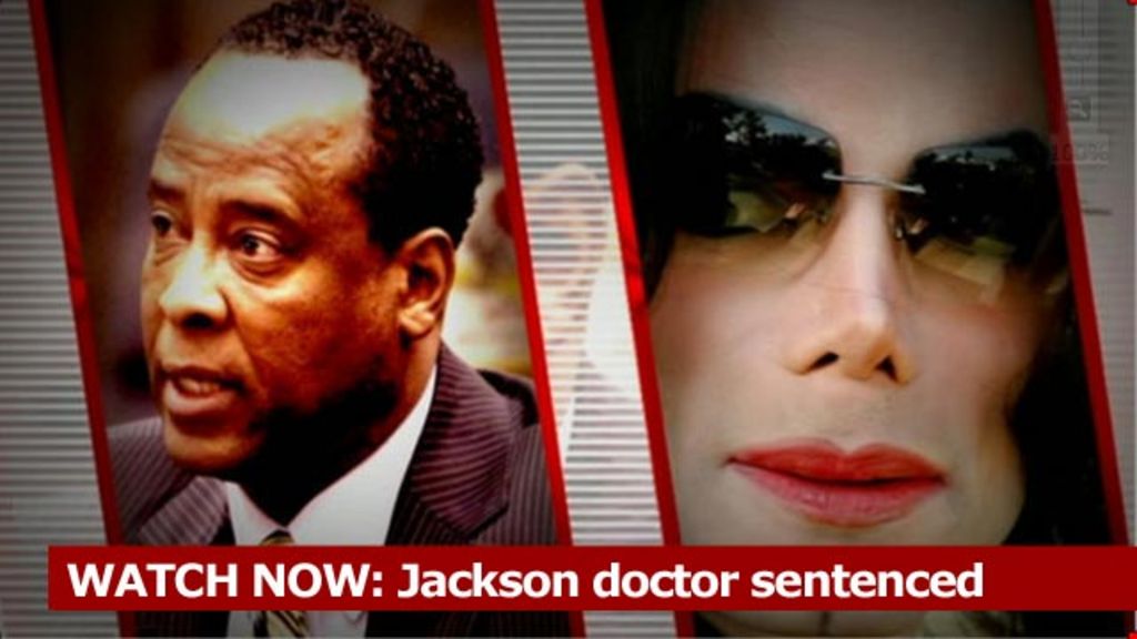 Michael Jackson's doctor Conrad Murray faces sentence - BBC News