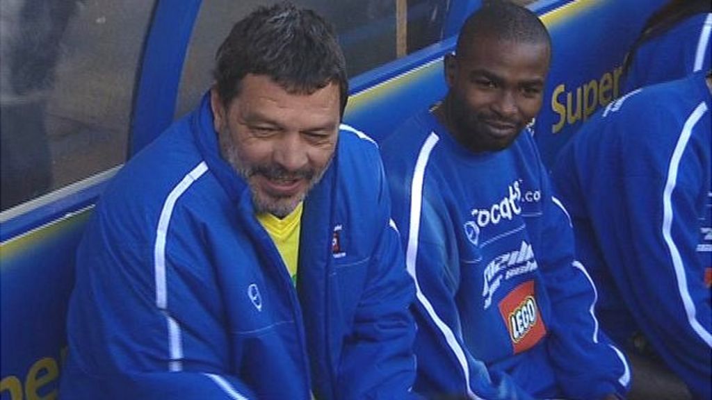 The day Brazilian legend Socrates played for Garforth - BBC Sport