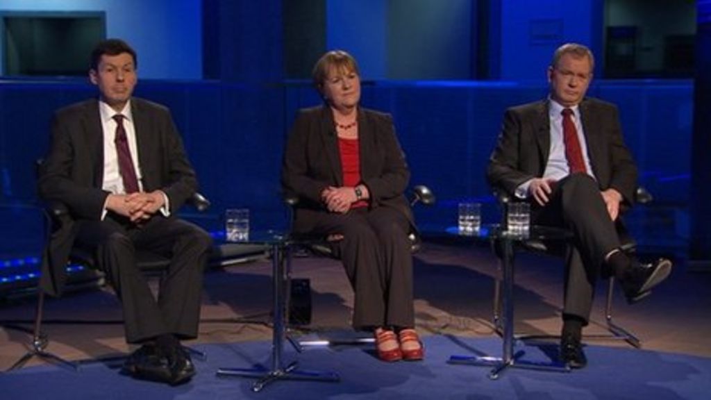 Labour leader hopefuls in TV debate - BBC News