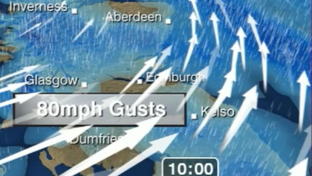 Severe weather hits Scotland - BBC News