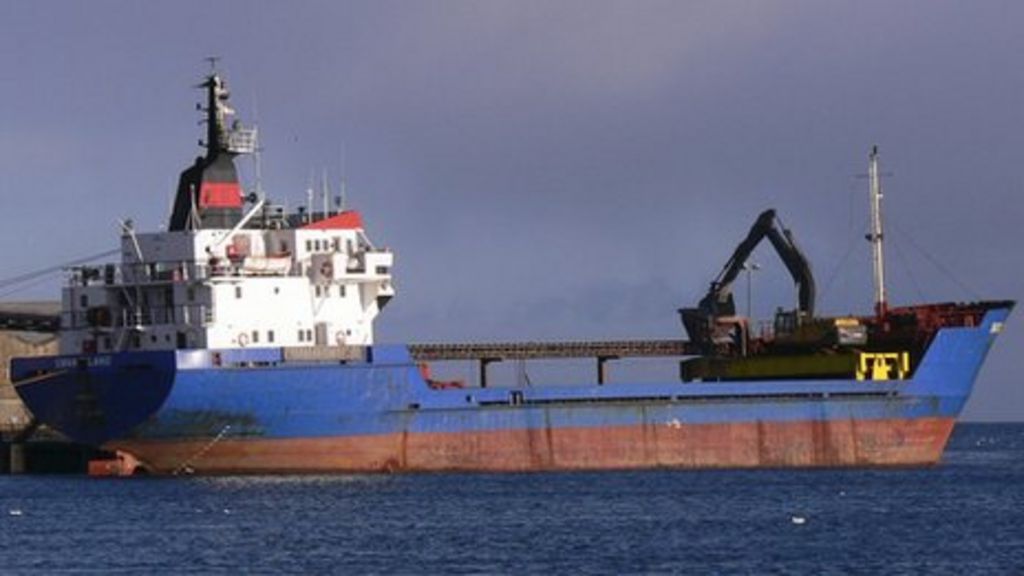 Sunken ship MV Swanland suffered 'structural failure' - BBC News