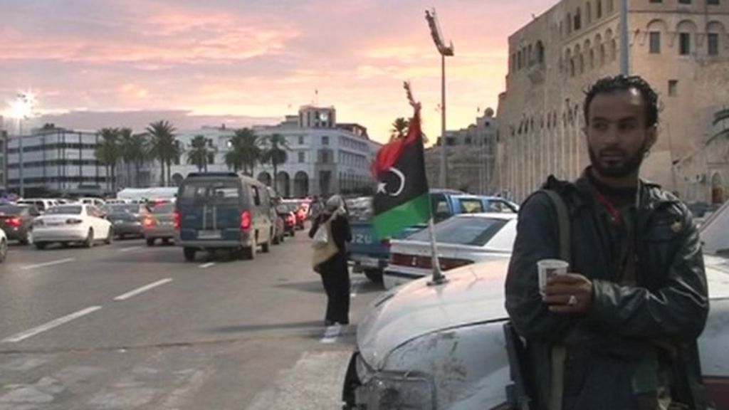 Jostling for jobs in the new Libya - BBC News