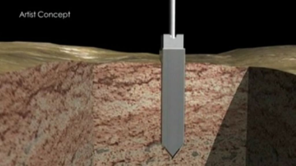 Nasa animation of how a space harpoon works - BBC News