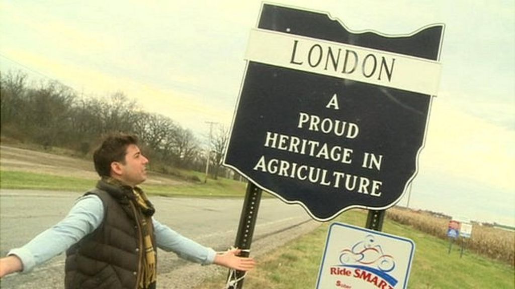 Ricky visits London - in America! - BBC Newsround