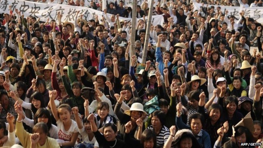 Inside China's protest village Wukan in Guangdong - BBC News