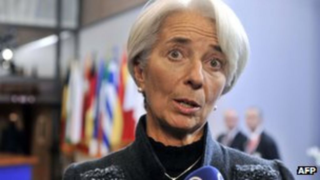 Lagarde: No country's economy immune from rising risks - BBC News