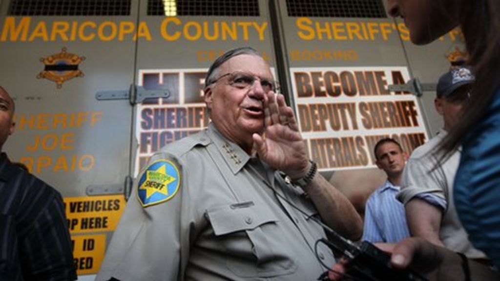 US Sheriff Joe Arpaio 'discriminated against Hispanics' - BBC News