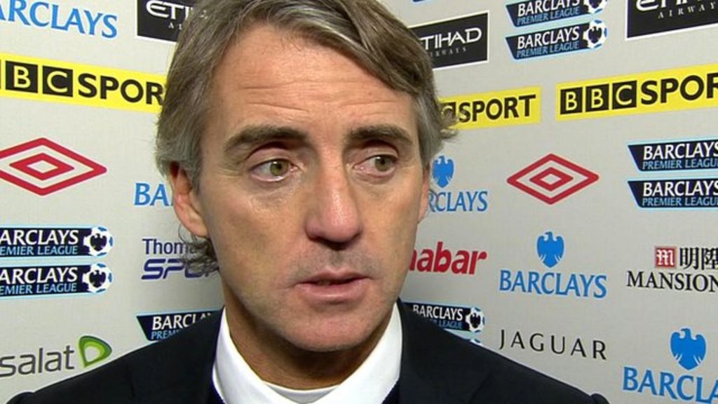Roberto Mancini incredulous at Manchester City fixture congestion - BBC ...
