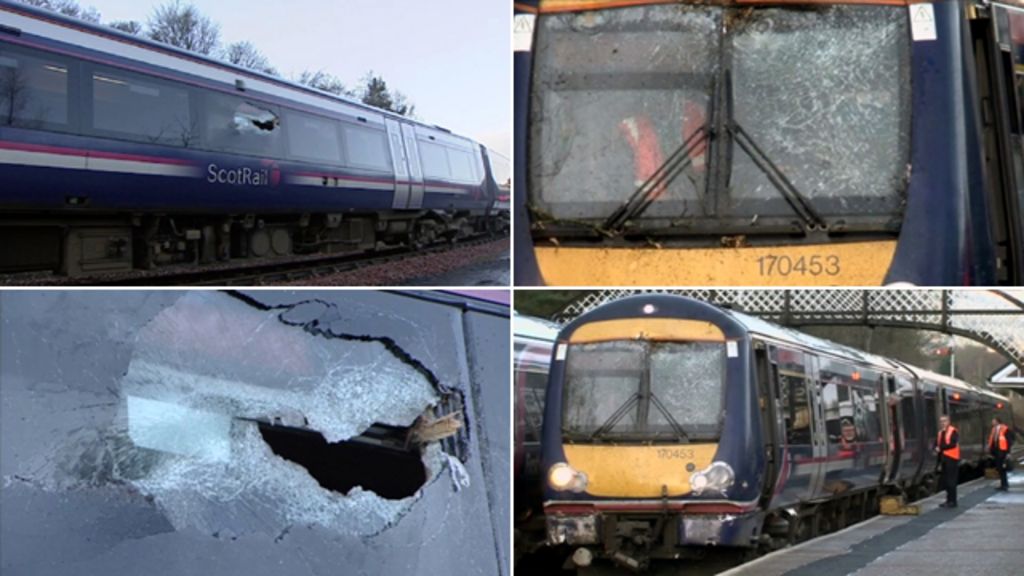 Passengers injured as train hits tree after storms - BBC News