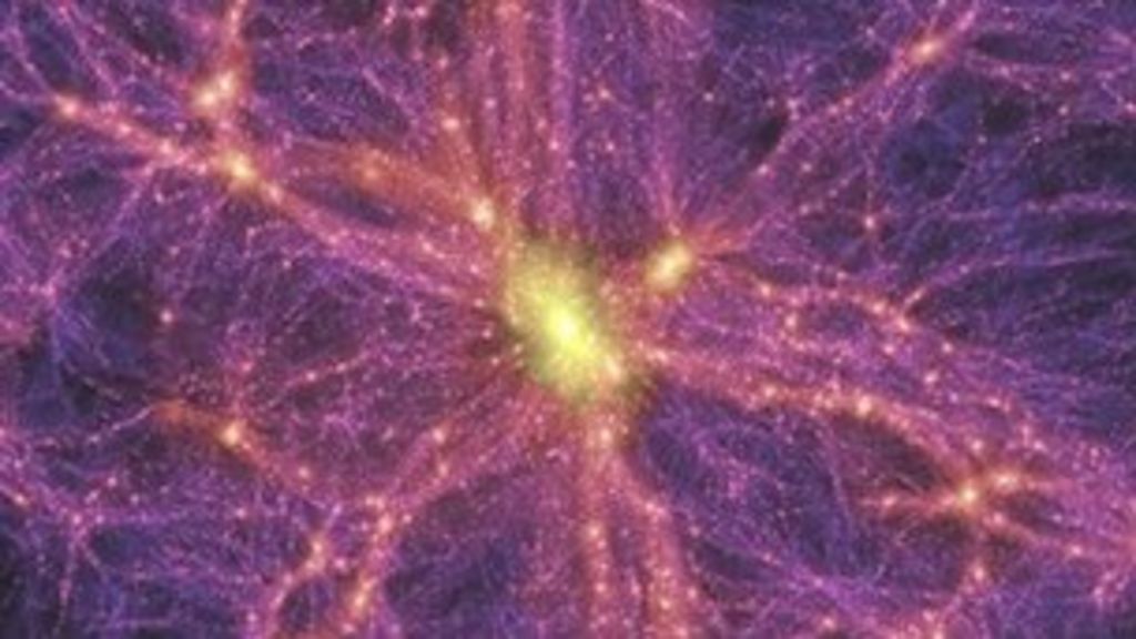 Dark matter's cosmic web revealed - BBC News