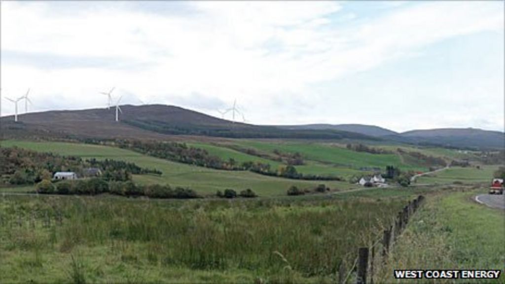 Daviot Wind Farm near Inverness to 'benefit' education - BBC News