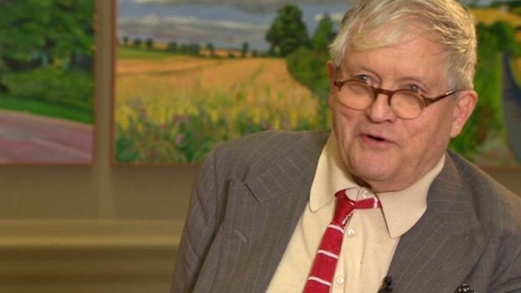 David Hockney rebuffs 'greatest living artist' claim - BBC News