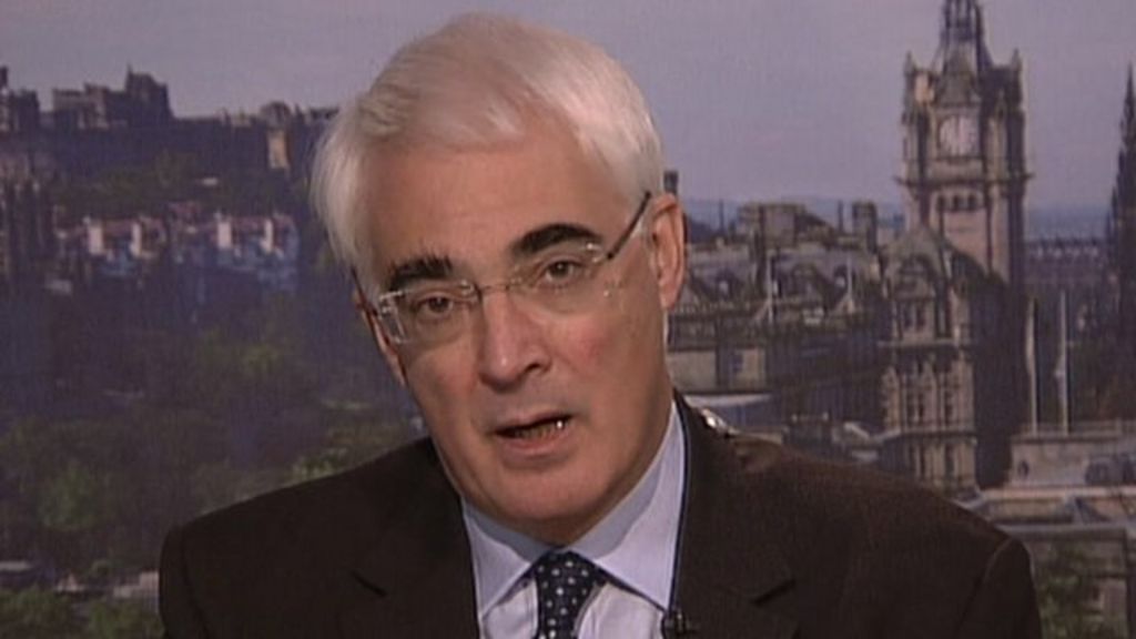 Alistair Darling on independent Scotland using sterling - BBC News