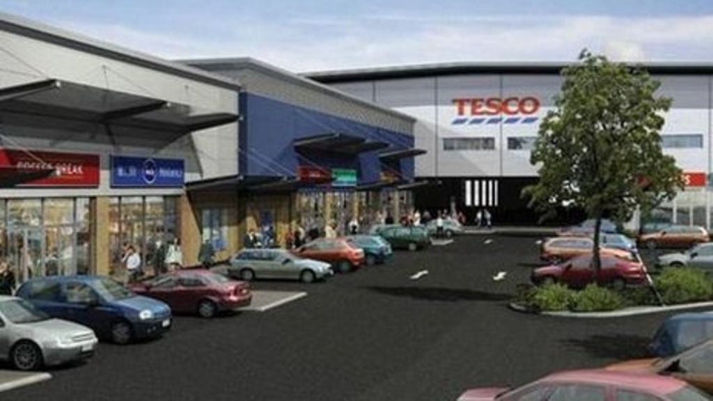 Hednesford: Tesco deal sparks redevelopment - BBC News