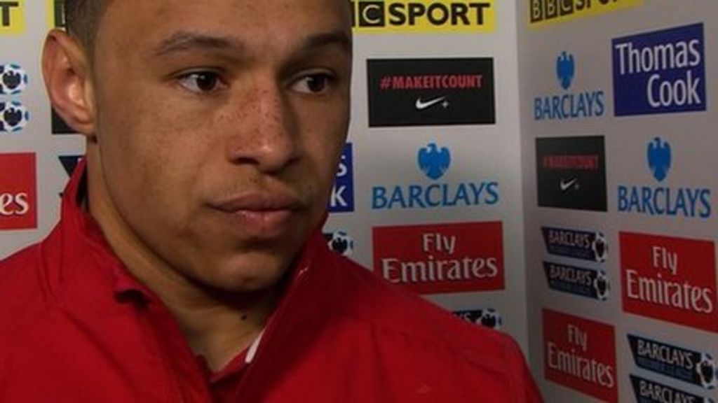 Alex Oxlade-Chamberlain delights in first Premier League goals - BBC Sport