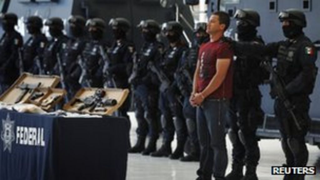 'Sinaloa cartel enforcer' Marrufo arrested in Mexico - BBC News