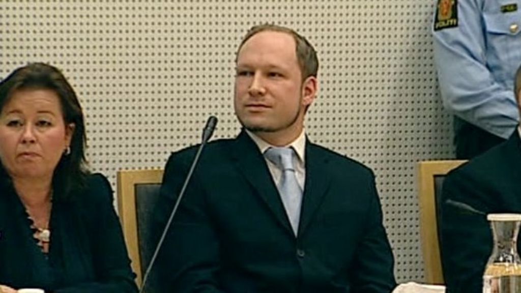 Norway shooter Anders Breivik appears in court in Norway - BBC News