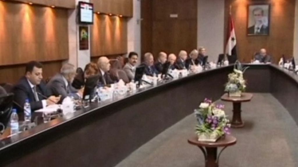 Syria plans vote on constitution, says state media - BBC News