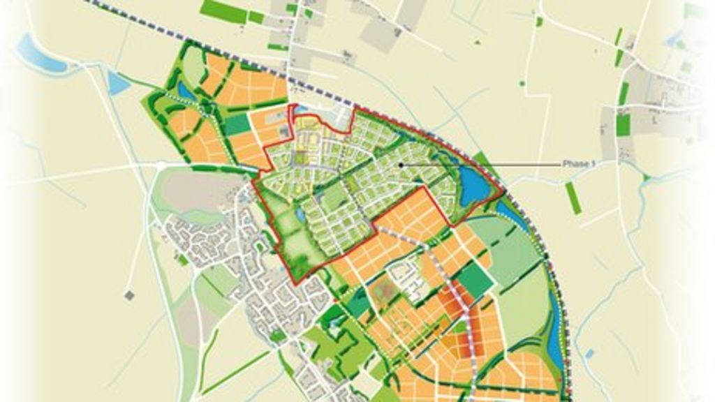 First phase of Northstowe planning application submitted - BBC News