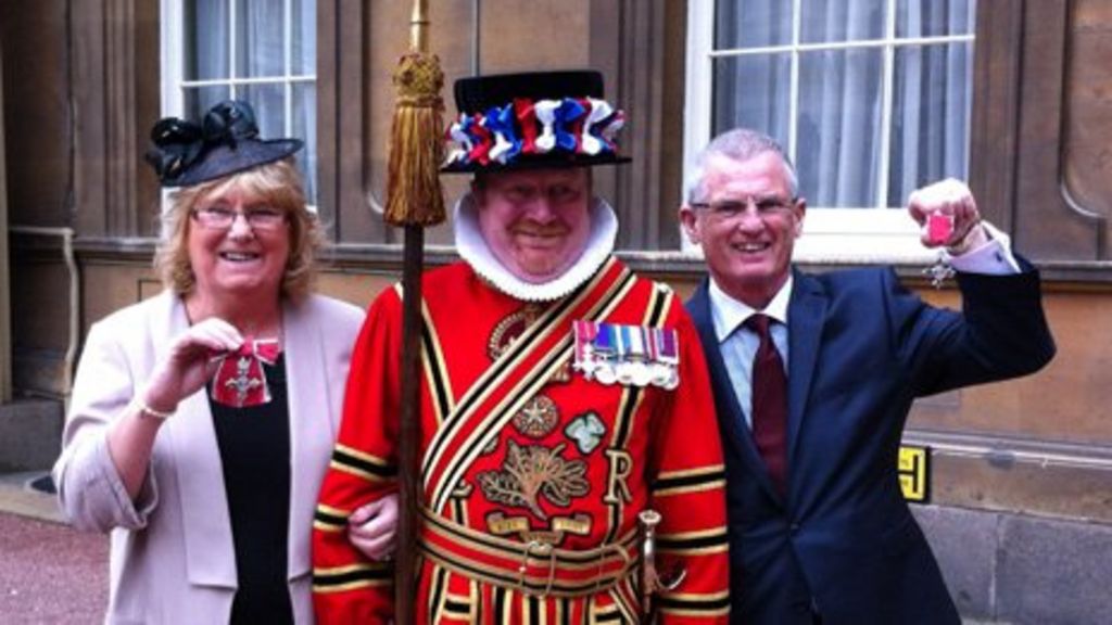 John and Patricia Bonthron receive MBEs for fostering over 100 children ...