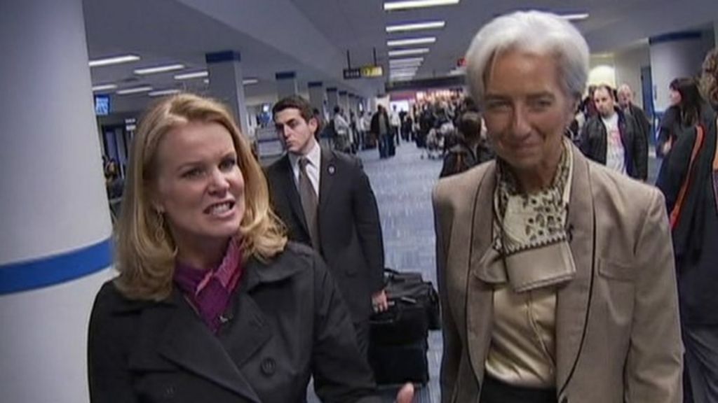 Christine Lagarde's campaign to save the global economy - BBC News