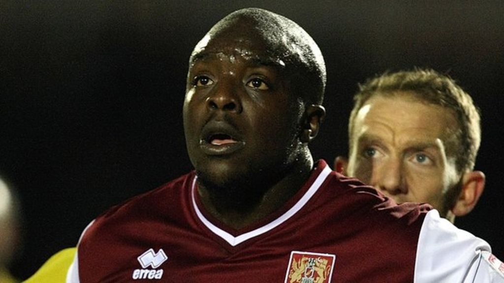 Goals and points please Northampton's Adebayo Akinfenwa - BBC Sport