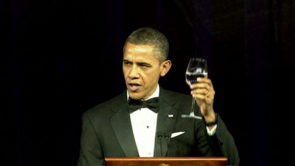 President Obama toasts the Queen in Washington - BBC News