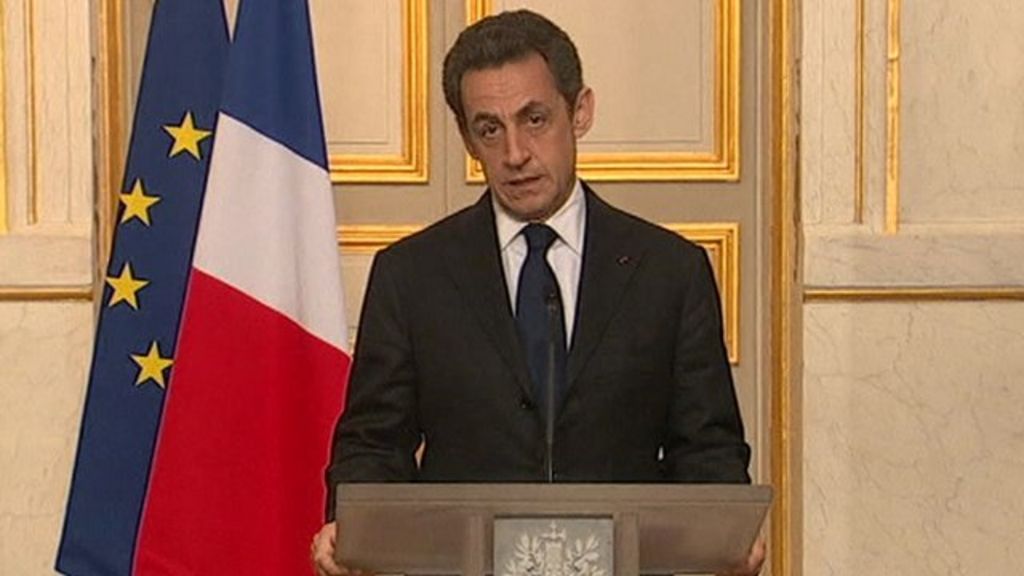 French shootings: President Sarkozy calls for unity - BBC News