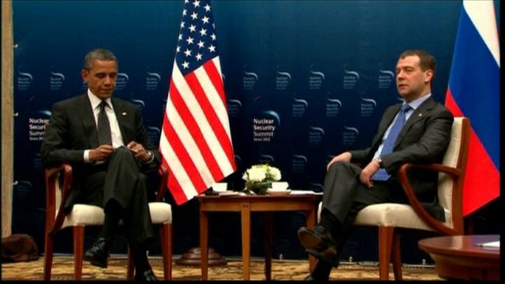 Obama and Medvedev caught in unguarded missile remarks - BBC News