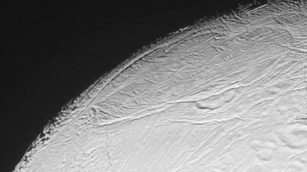Cassini spacecraft captures Saturn moon geyser images - BBC News