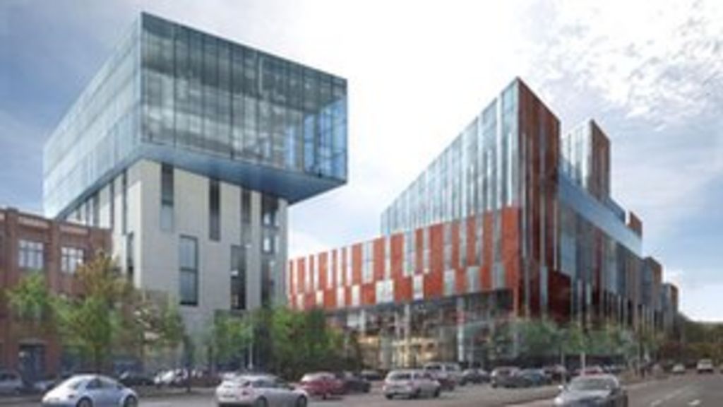 'Hotels on campus' as universities build up their image - BBC News