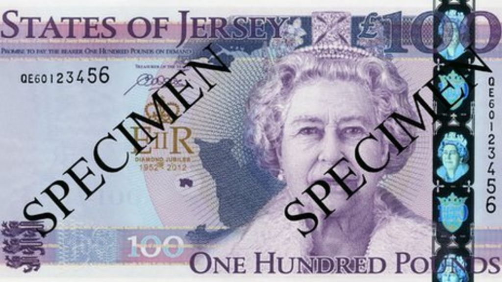Jersey hologram £100 banknotes released - BBC News