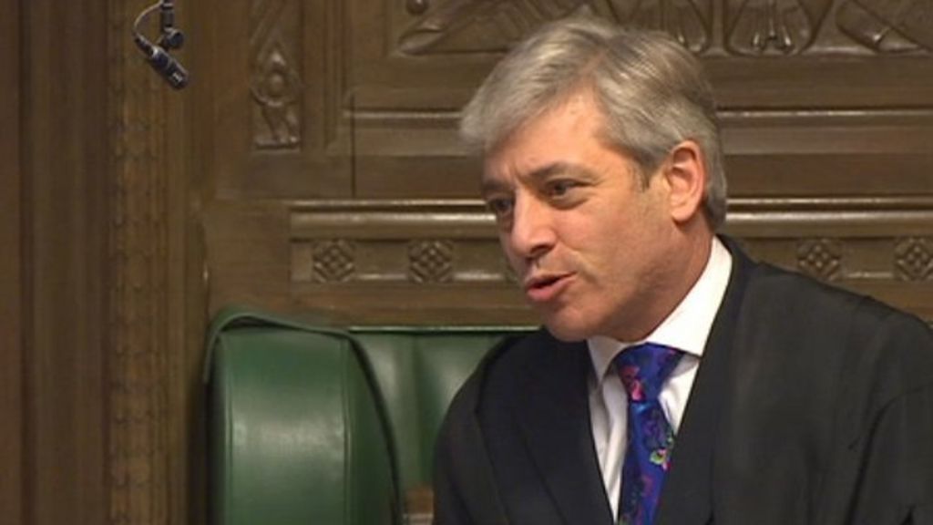 PMQs: Speaker's health warning to minister Simon Burns - BBC News