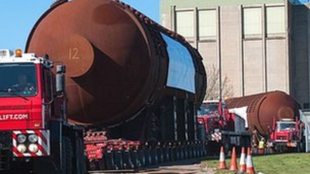 Berkeley power station's nuclear boiler recycling begins - BBC News