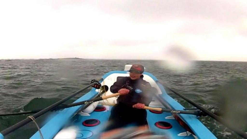Sarah's rowing challenge - BBC Newsround