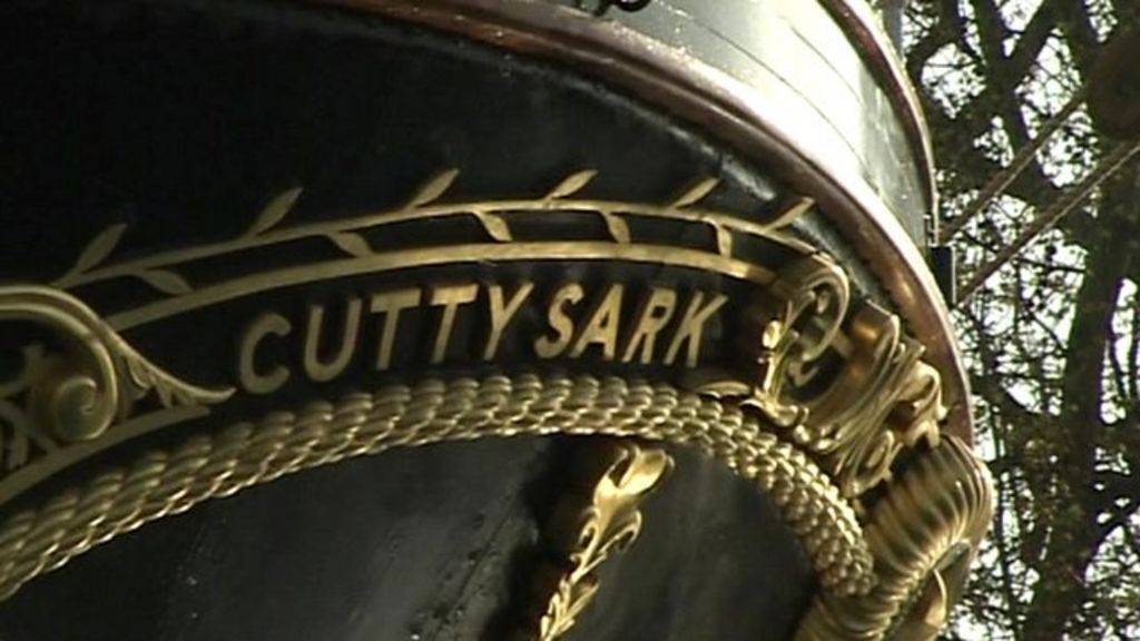 Cutty Sark: On board the ship restored after major fire - BBC News