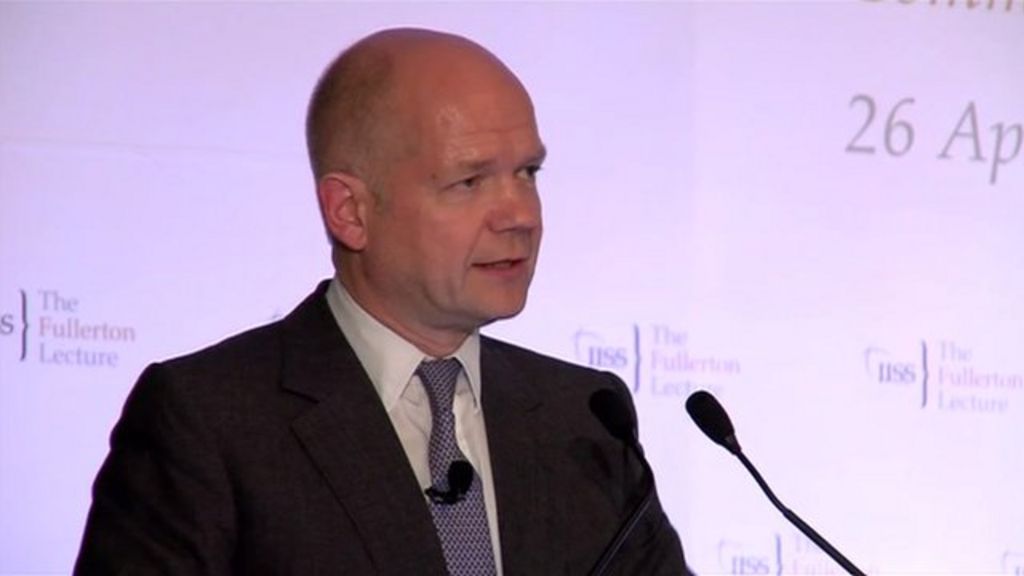 William Hague seeks EU and ASEAN trade cooperation - BBC News