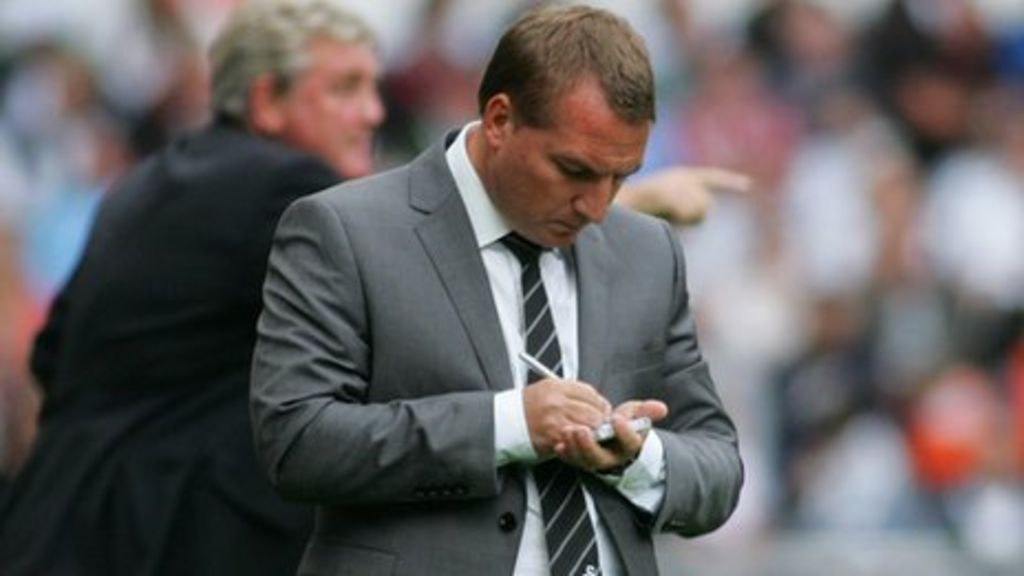 Swansea boss Rodgers on Wolves - BBC Sport