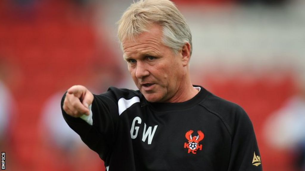 Experience is good for Kidderminster, says Gary Whild - BBC Sport