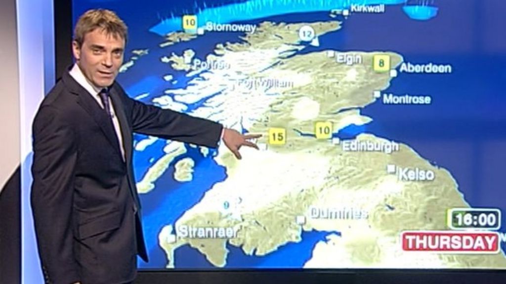 Weatherman's forecast for election day polling - BBC News