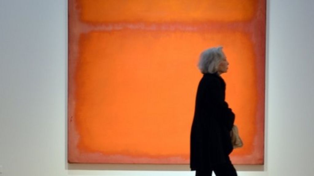 Mark Rothko work sold for record $86.9m at auction - BBC News