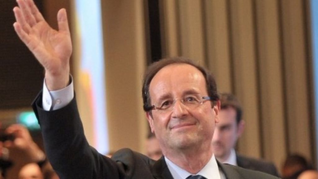 Francois Hollande and Angela Merkel hold press conference - BBC News