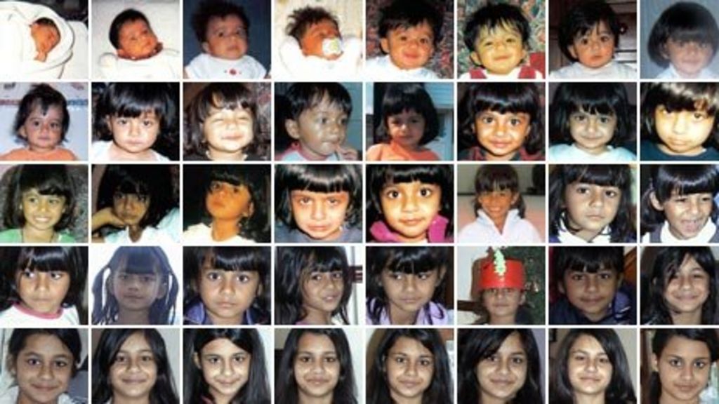 The baby time-lapse trend - BBC News