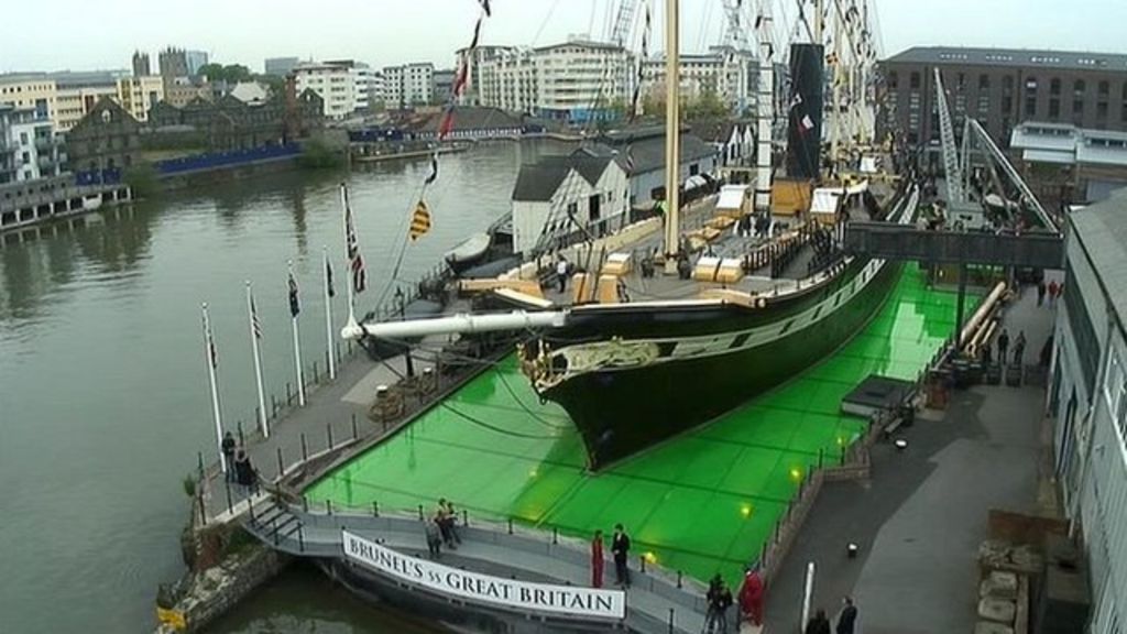 Brunel's ss Great Britain 'floated' on sea of jelly - BBC News