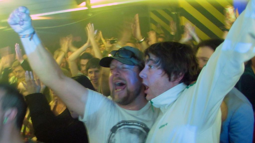 Car park rave marks Hacienda anniversary - BBC News
