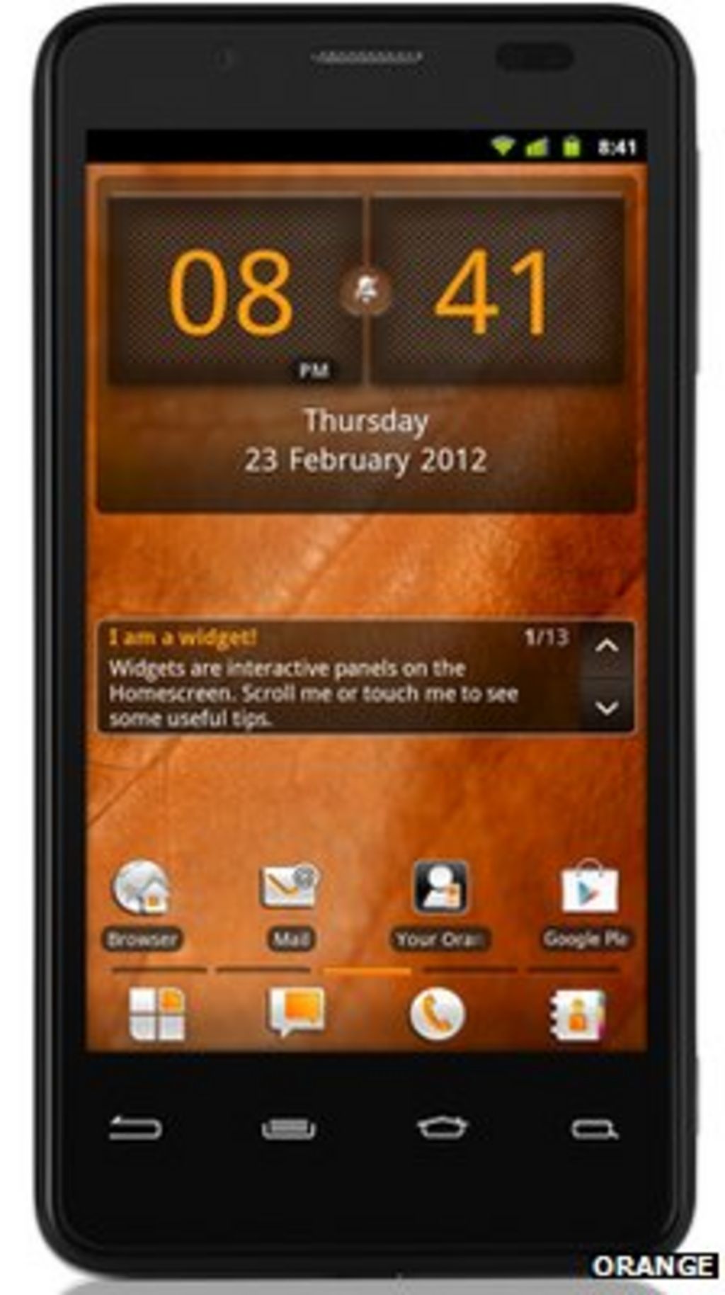 Intel-based smartphone unveiled by Orange for UK and France - BBC News