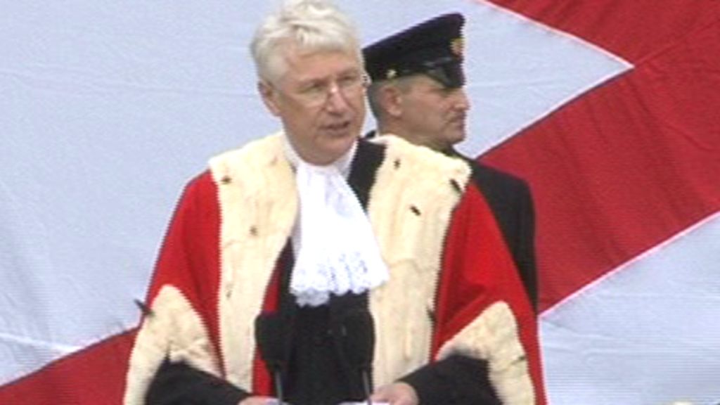 Jersey Bailiff given knighthood for services to the island - BBC News