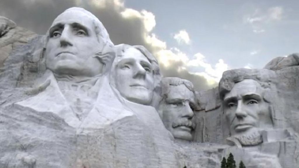 Scottish experts produce 3D film of Mount Rushmore - BBC News
