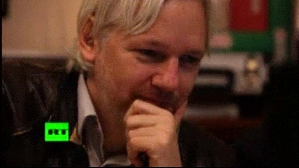 Was Julian Assange's asylum appeal sparked by TV interview? - BBC News